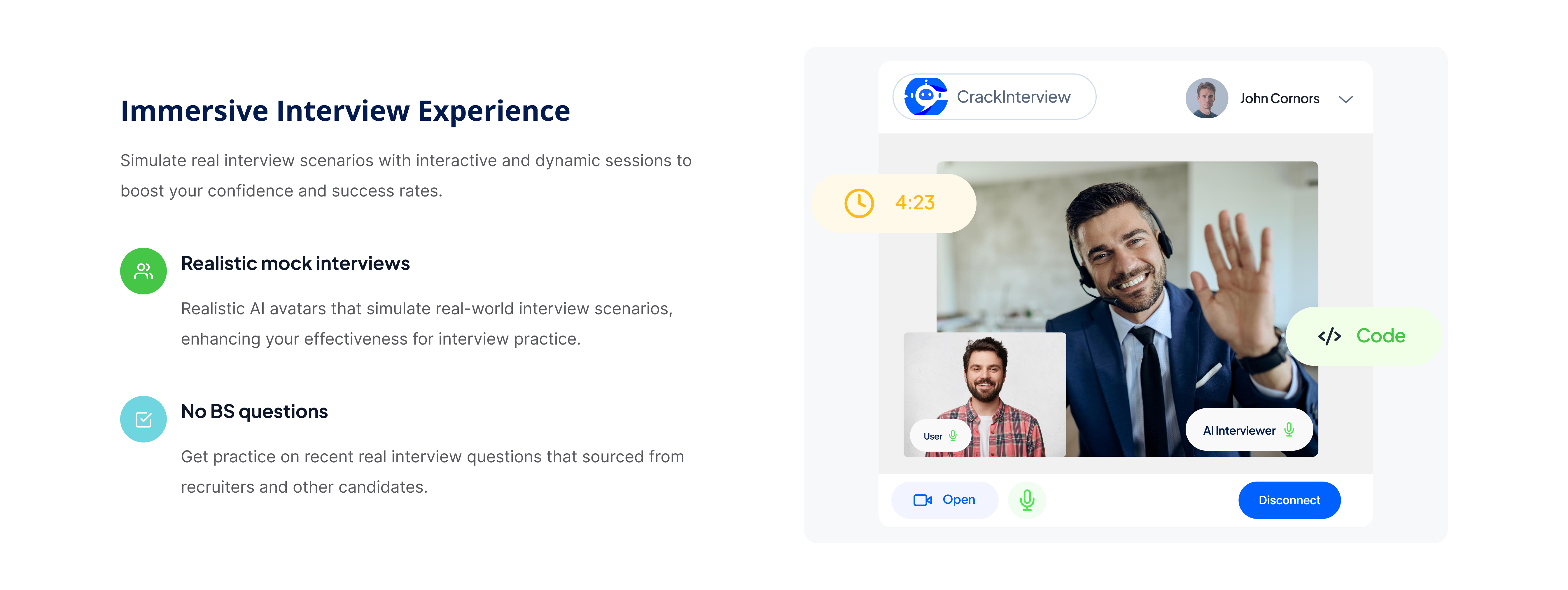 CrackInterview: Ace Your Job Interview with AI-Powered Mock Interviews